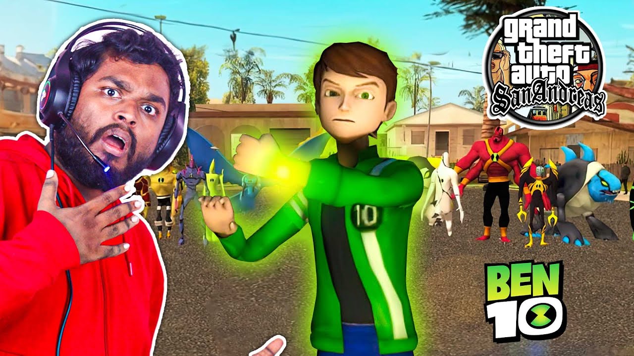 BEN 10 ALIENS in GTA San Andreas 😱🔥 | BEN 10 Aliens in GTA 5 | Ben 10 ...
