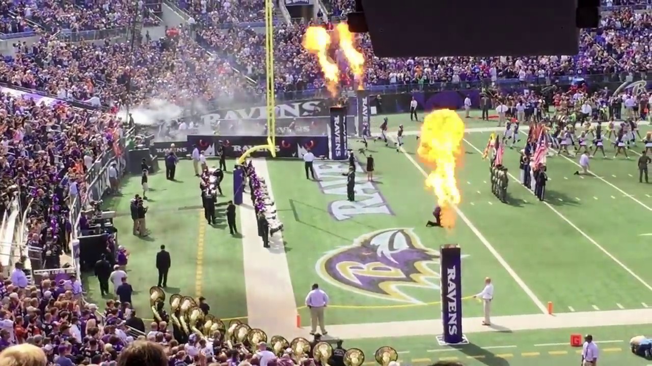 Baltimore Ravens 2016 Opening Game Intro - YouTube