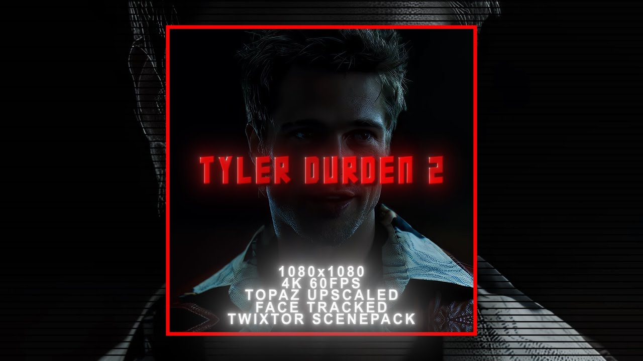 Tyler Durden [Fight Club] Scenepack 2 | Bonus Extra Intro Clips | Head ...