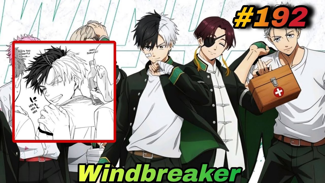 Windbreaker manga chapter 192 || explained in hindi #windbreaker - YouTube