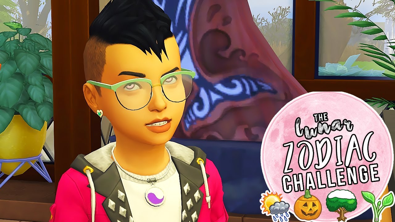 LITTLE REBEL 👩🏽‍🎤🎂 | THE LUNAR ZODIAC CHALLENGE 67 / The Sims 4 - YouTube