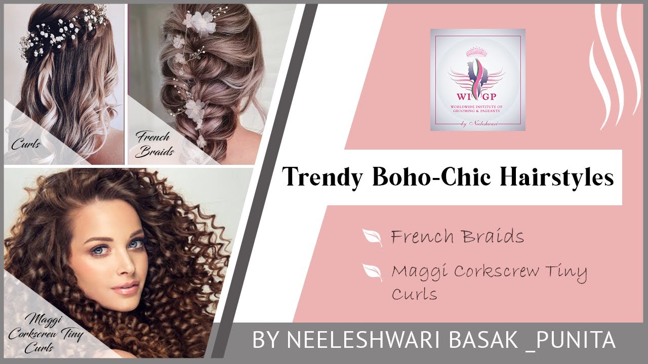 Trendy Boho-Chic Hairstyles: How to make Maggi Curls on long hair ...