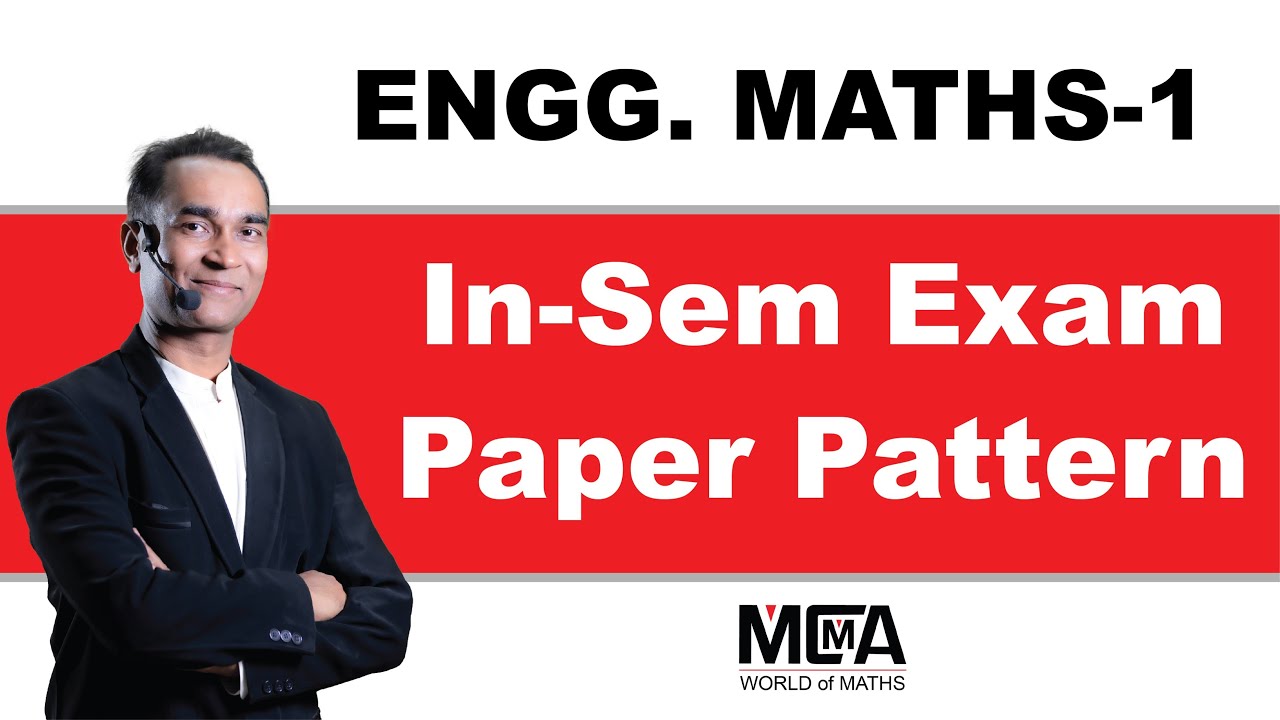 M-1 IN-SEM (SPPU) EXAM PAPER PATTERN | #MCMA - YouTube