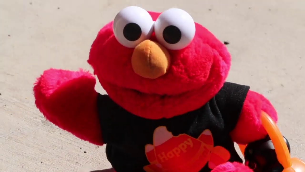 Halloween Elmo Destruction - YouTube