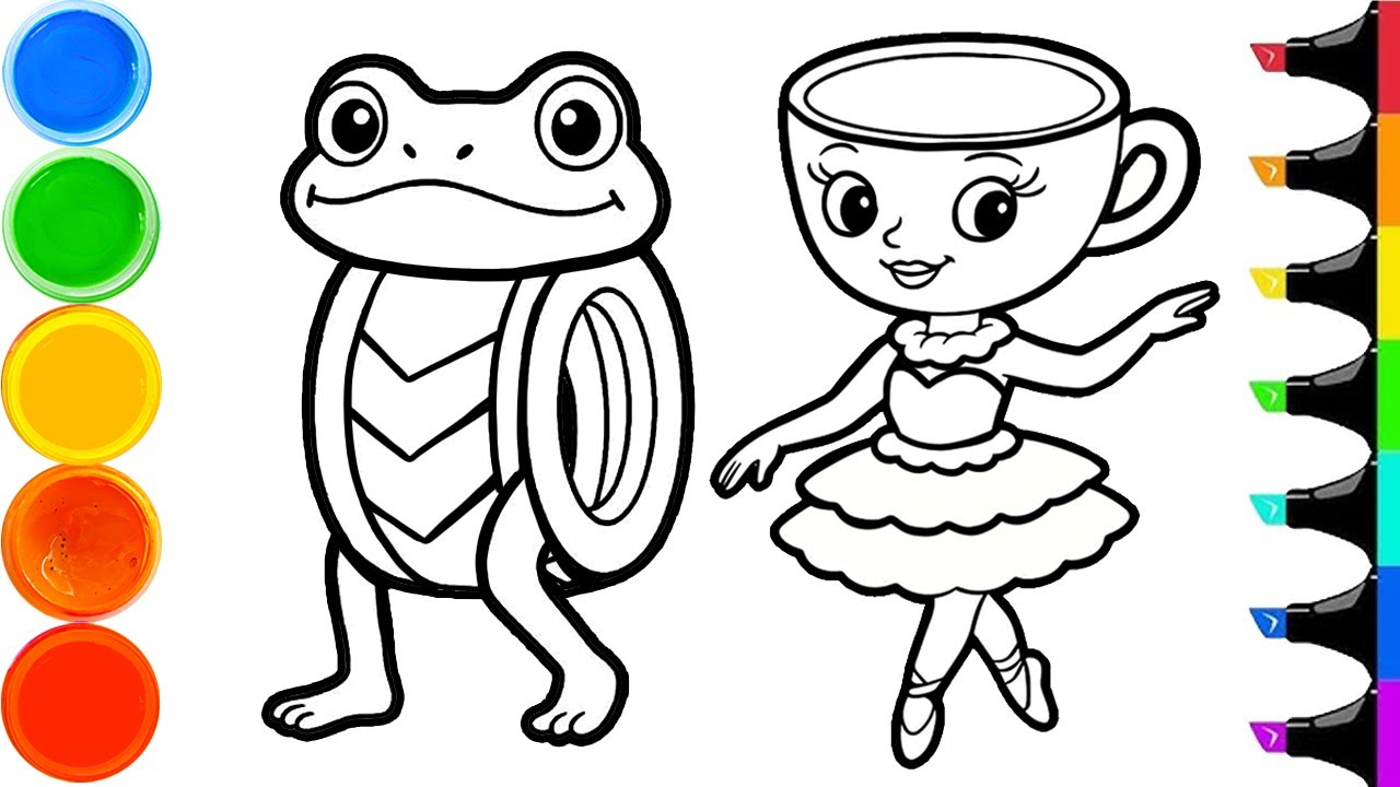 How To Draw Ballerina Cappuccina & Boneca Ambalabu | Italian Brainrot ...