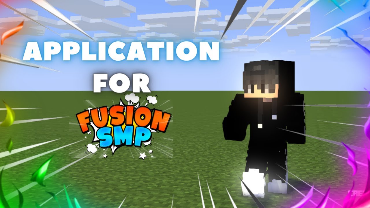 MY APPLICATION TO JOIN FUSION SMP || FUSION SMP? || I JOINED FUSION SMP ...