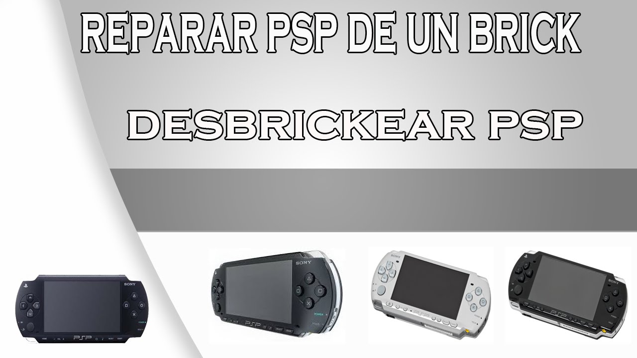 Como Reparar brick de PSP o Desbrickear PSP GRATIS fácil y rápido - YouTube