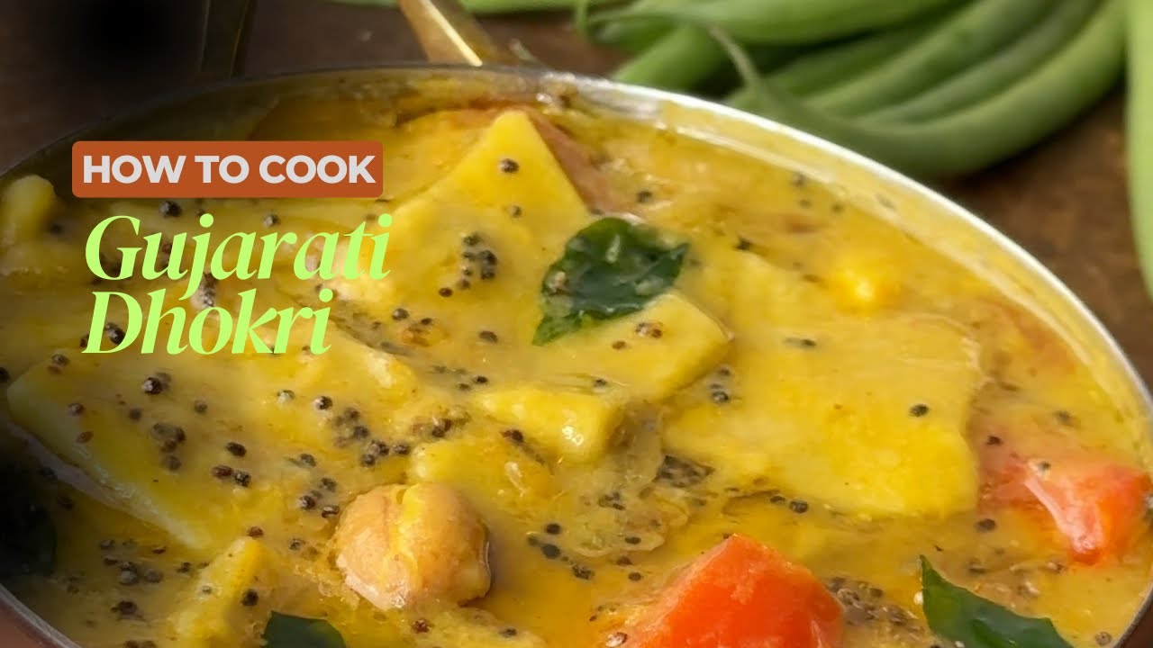 Fansi Dhokli |green beans Dhokli | Gujarati recipe - YouTube