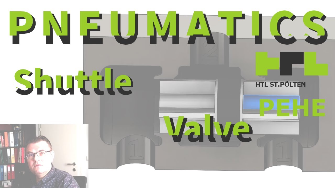 Pneumatics 33: Shuttle Valve - YouTube