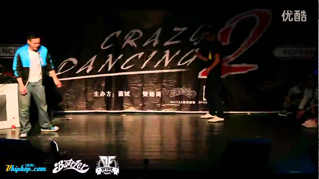 Sweepy (win) vs 藺斌 | POPPING Best 16 | Crazy Dancing Vol.2 20140322 ...