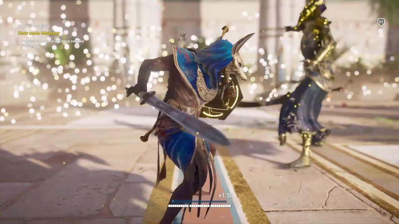 AC Origins - The Curse of the Pharaohs - Akhenaten fight - YouTube