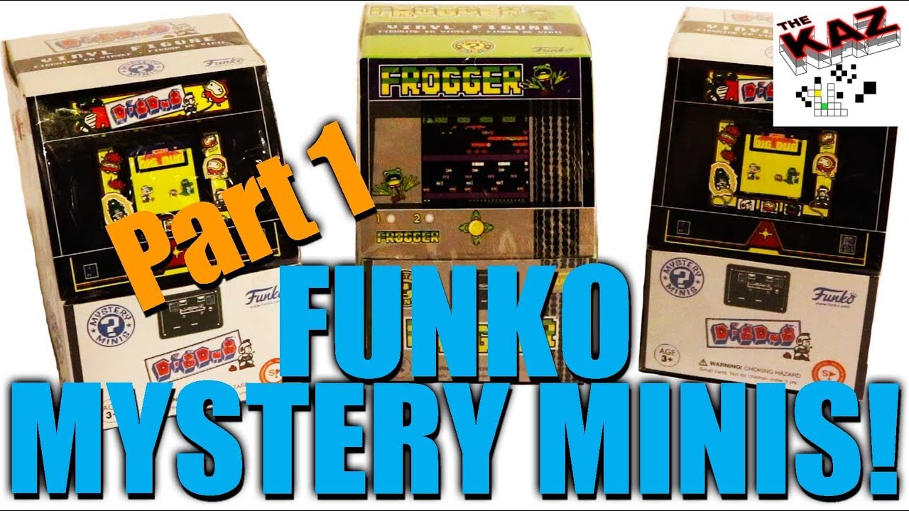 Dig Dug / Frogger Funko Mystery Minis Unboxing Part 1 of 2 - YouTube