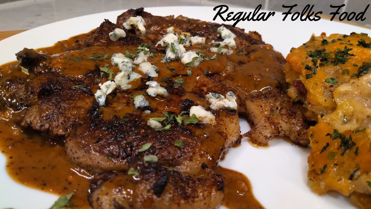 Blackened Rib Eye w/ Spicy Cajun Cream Sauce - YouTube