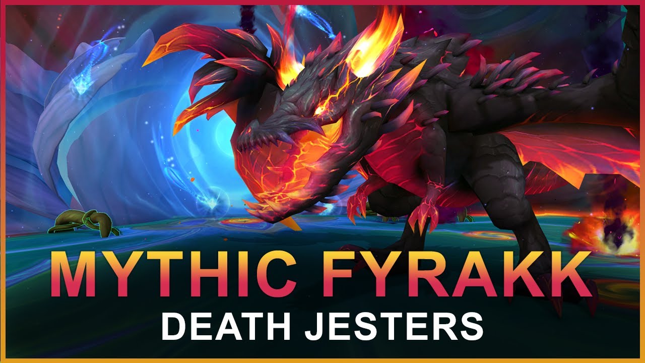 Death Jesters Mythic Fyrakk Kill - YouTube