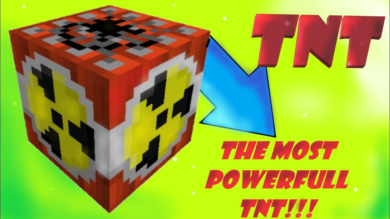 The Most Powerful TNT in Minecraft ! | Minecraft TNT Mod | Minecraft Nuke Mod | Minecraft TNT ...