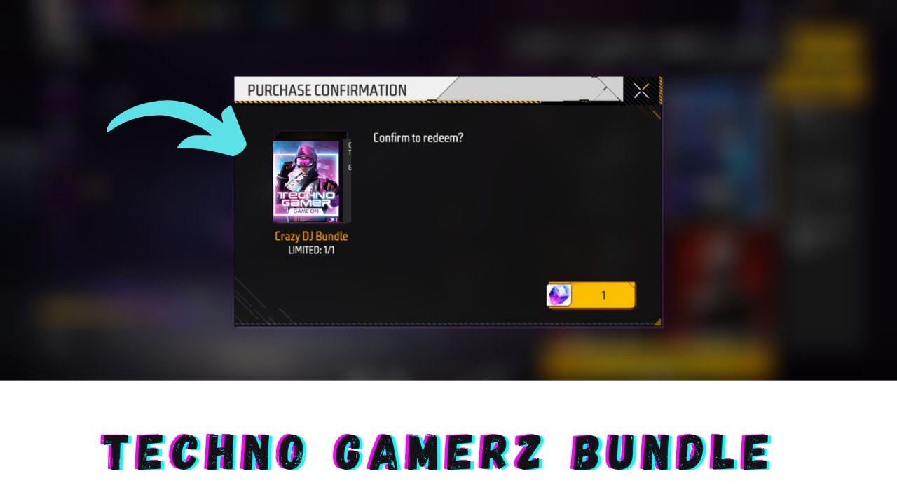 Techno gamerz bundle in free fire 😱🤩 |free fire | NOOB ROCKU - YouTube