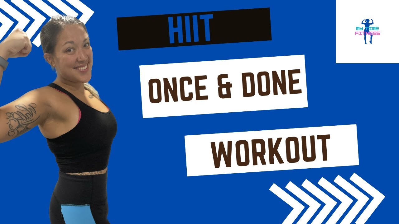 Intense HIIT Cardio Workout - 24 Minutes | Once & Done Workout with No ...