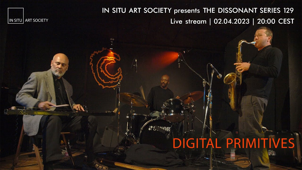 Live stream: Digital Primitives (Assif Tsahar / Cooper-Moore / Michael Thompson) – Bonn, 02.04. ...