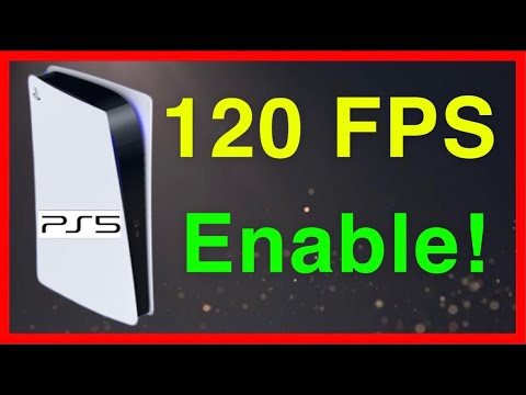 PS5 HOW TO ENABLE 120 FPS PERFORMANCE MODE NEW! - YouTube