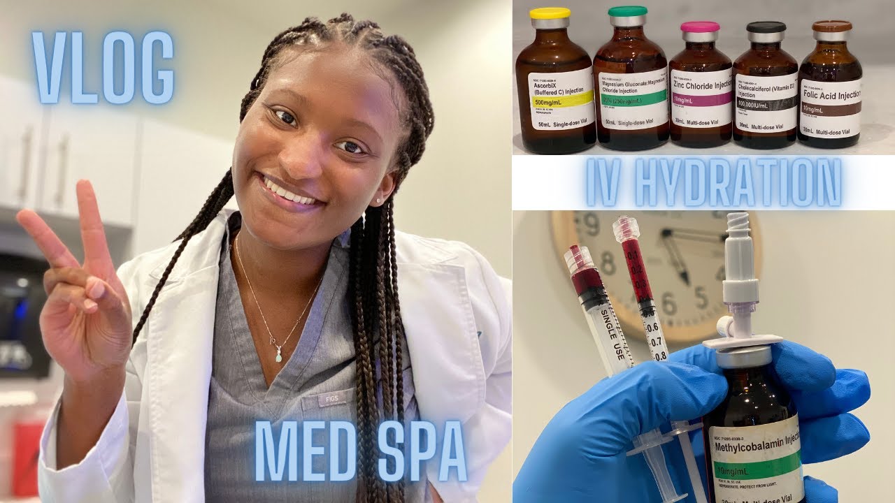 VLOG | COME TO WORK WITH ME | Medical Spa, Aesthetic Nurse, IV ...