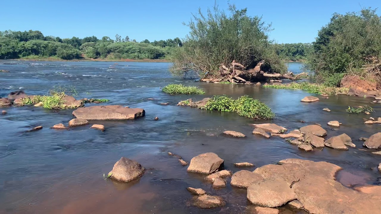 Veja a situação do Rio Ivai em Ivatuba - YouTube