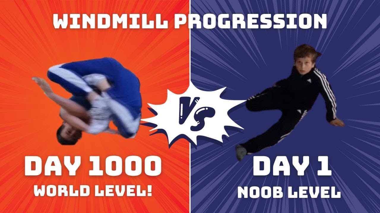 Windmill Progression - All Varitions // 2016 - 2023 // Bboy kidhalo 7 Years - YouTube