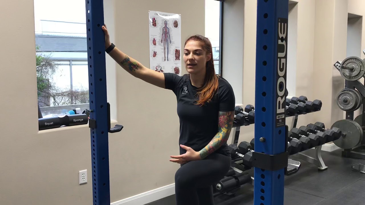 Slow Eccentric Step Up - YouTube