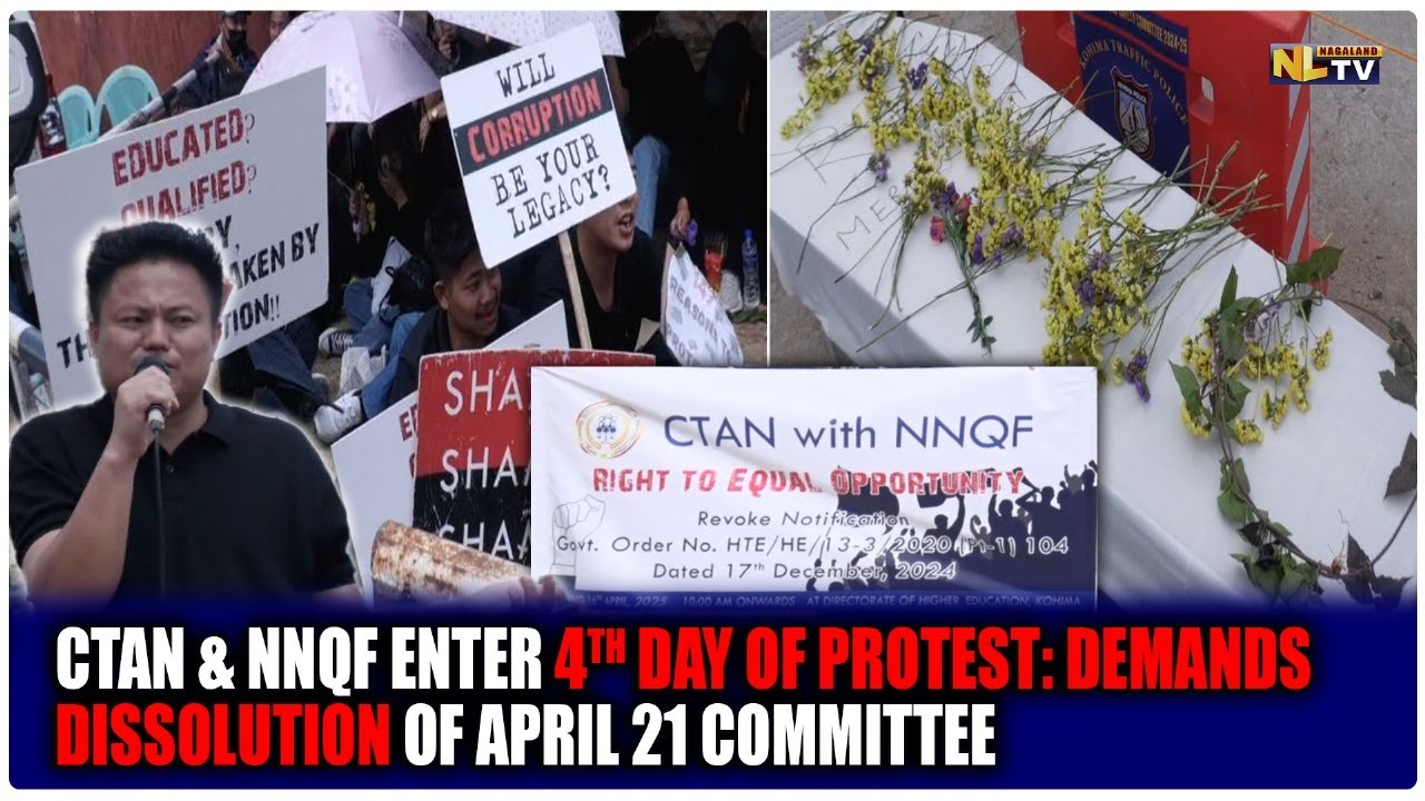 CTAN & NNQF ENTER 4TH DAY OF PROTEST: DEMANDS DISSOLUTION OF APRIL 21 ...