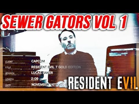 Resident Evil 7 Sewer Gators Vol 1 - New Trailer, Petes Alive? Or Not ...