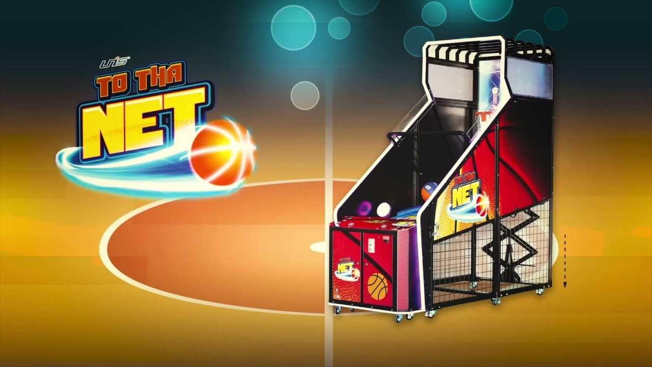 To Tha Net Basketball Arcade Machine | Thailand Pool Tables - YouTube