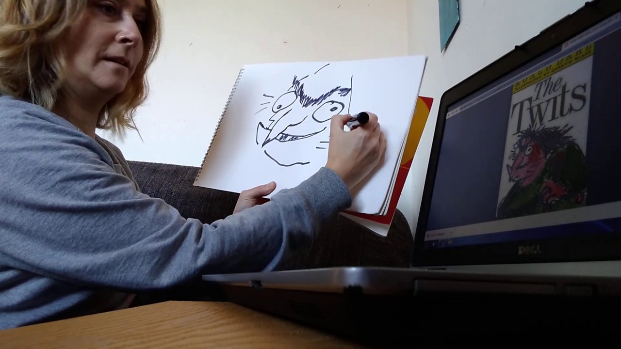 How to illustrate one of our favourite story characters! - YouTube