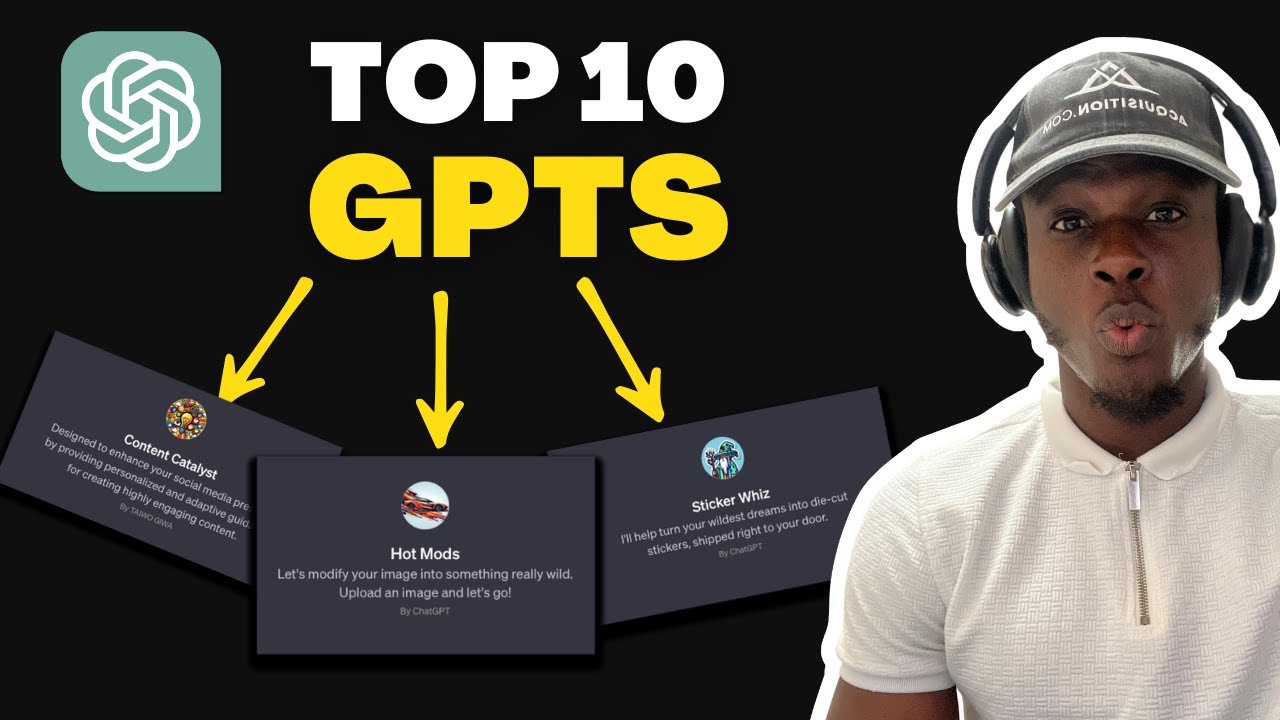 Top 10 GPTs You Should Check Out on the GPT Store! - YouTube