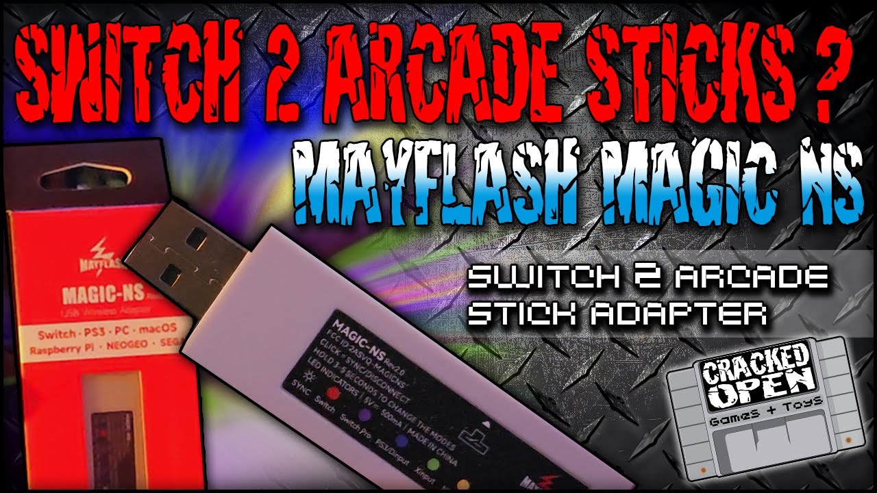 Nintendo Switch 2 Arcade Sticks? Mayflash Magic NS! - YouTube