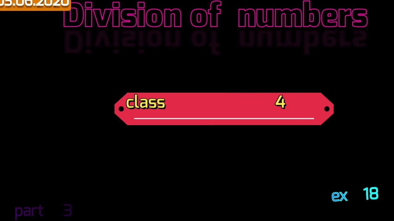 Division of numbers class 4 ex 18 - YouTube