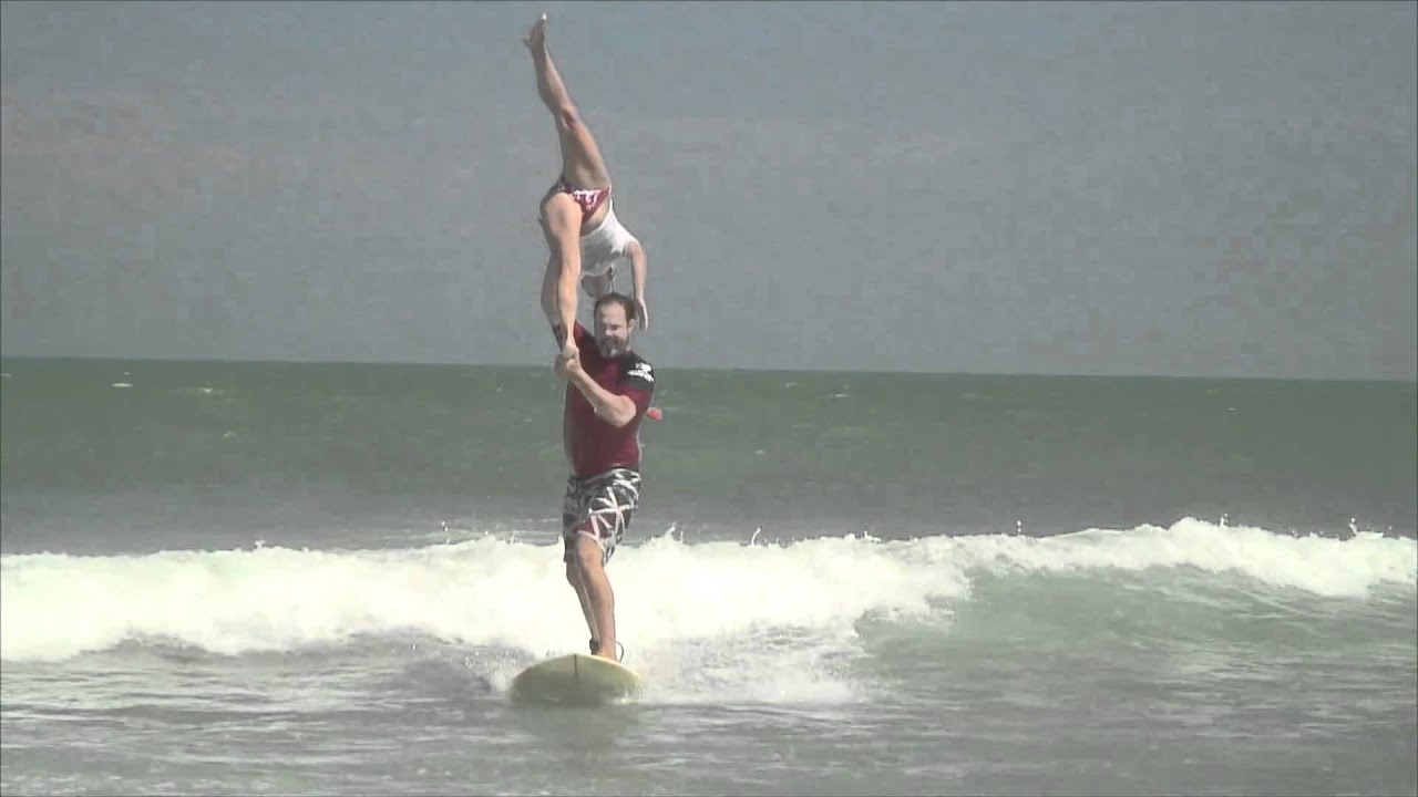 Cocoa Beach Tandem Surfing 2010 - YouTube