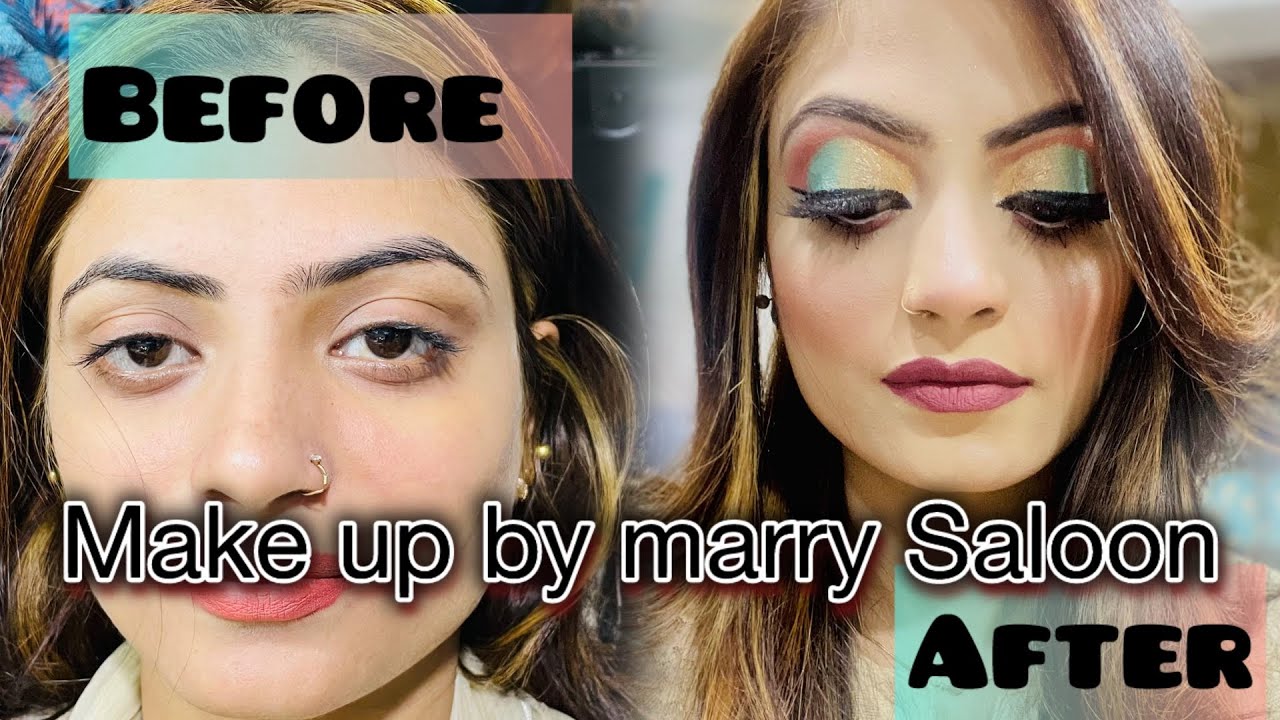So beautiful - party makeup - all tutorial share by marry saloon - YouTube