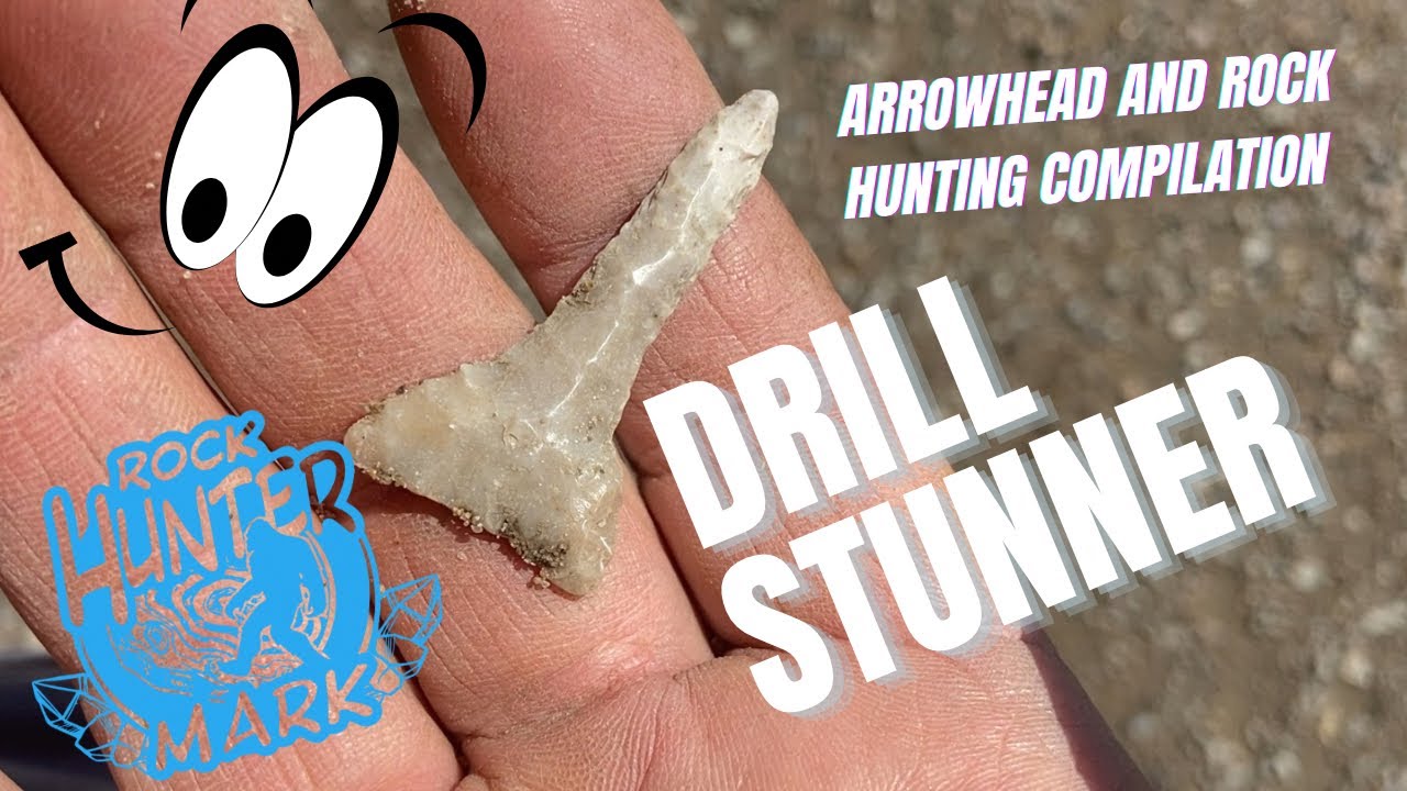 Arrowhead and Rock Hunting Compilation - YouTube