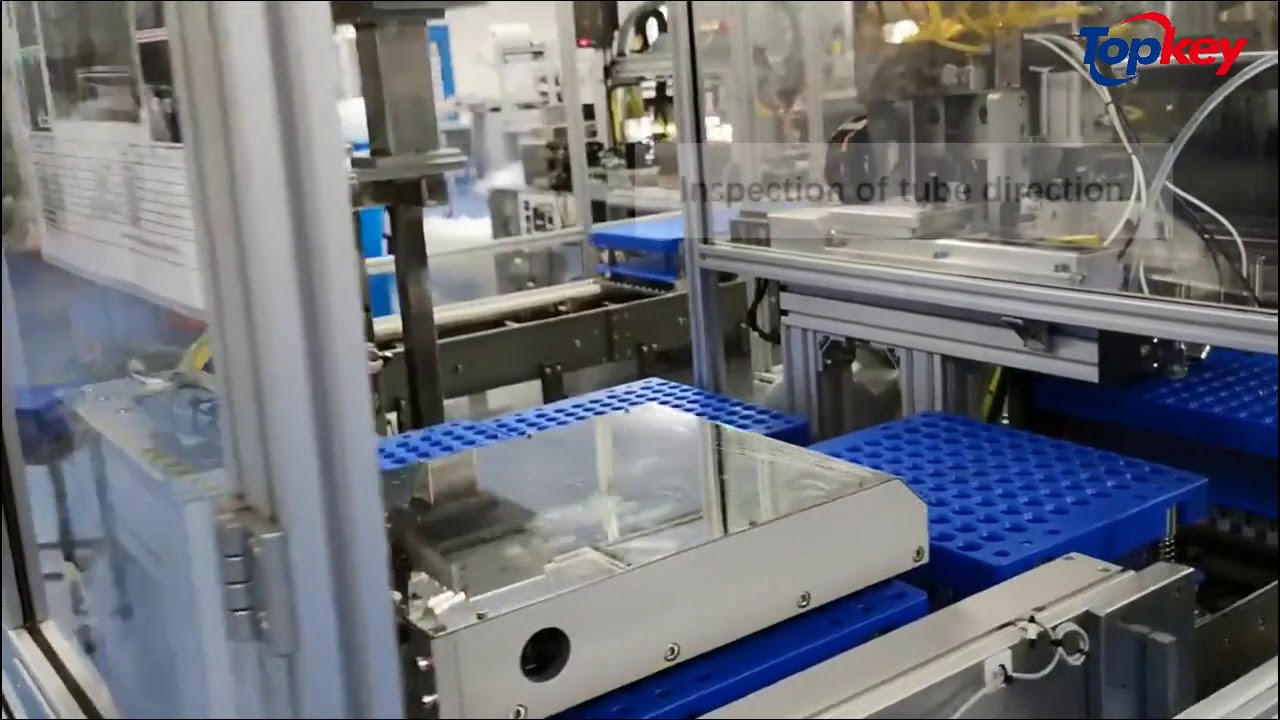 Blood collection tube assembly machine 2020 - YouTube