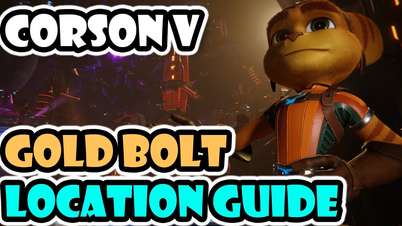 Ratchet and Clank Rift Apart Corson V All Gold Bolt Locations - YouTube