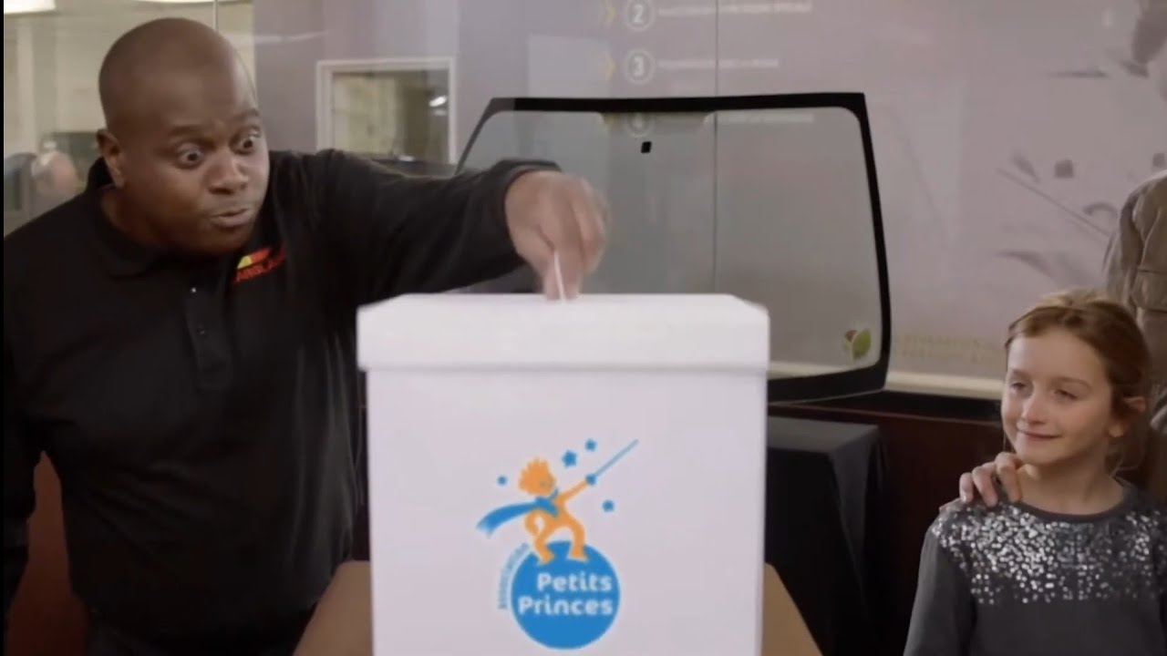 Pub Carglass Frédéric Association Petits Princes - YouTube