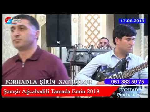 Semsir Agcabedili Tamada Emin Tofiqoglu Agcabedi toyu 2019