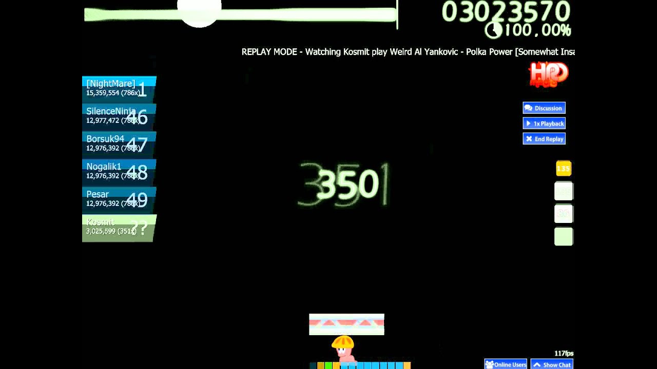 [CTB] Weird Al Yankovic - Polka Power [Nearly Impossible + HR HD] - YouTube