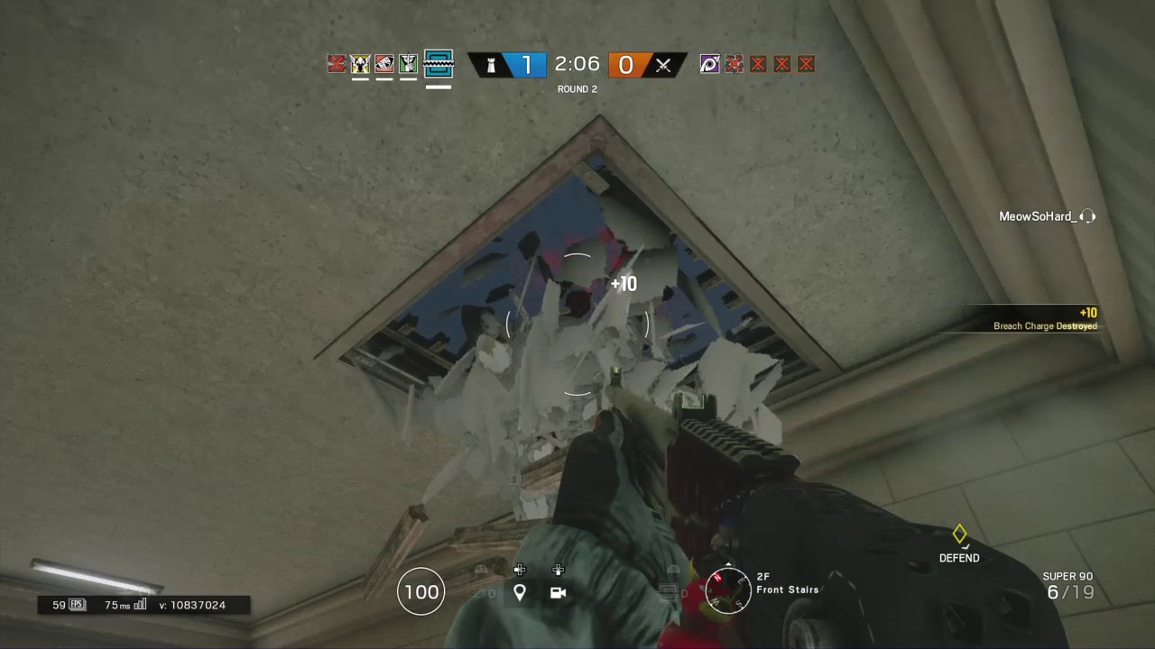 Fall into my trap R6 siege PS4 - YouTube