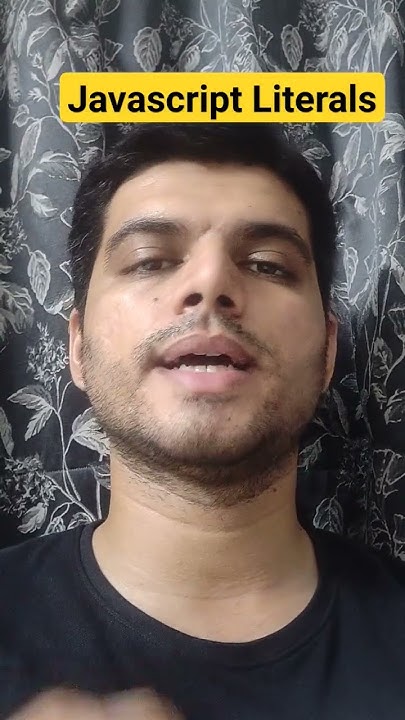 What is literals in javascript | Javascript literals #viralshorts #shortsvideo #shorts - YouTube