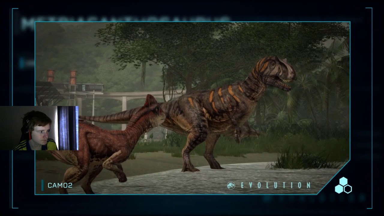 Jurassic World Evolution Metriacanthosaurus Species Profile Reaction