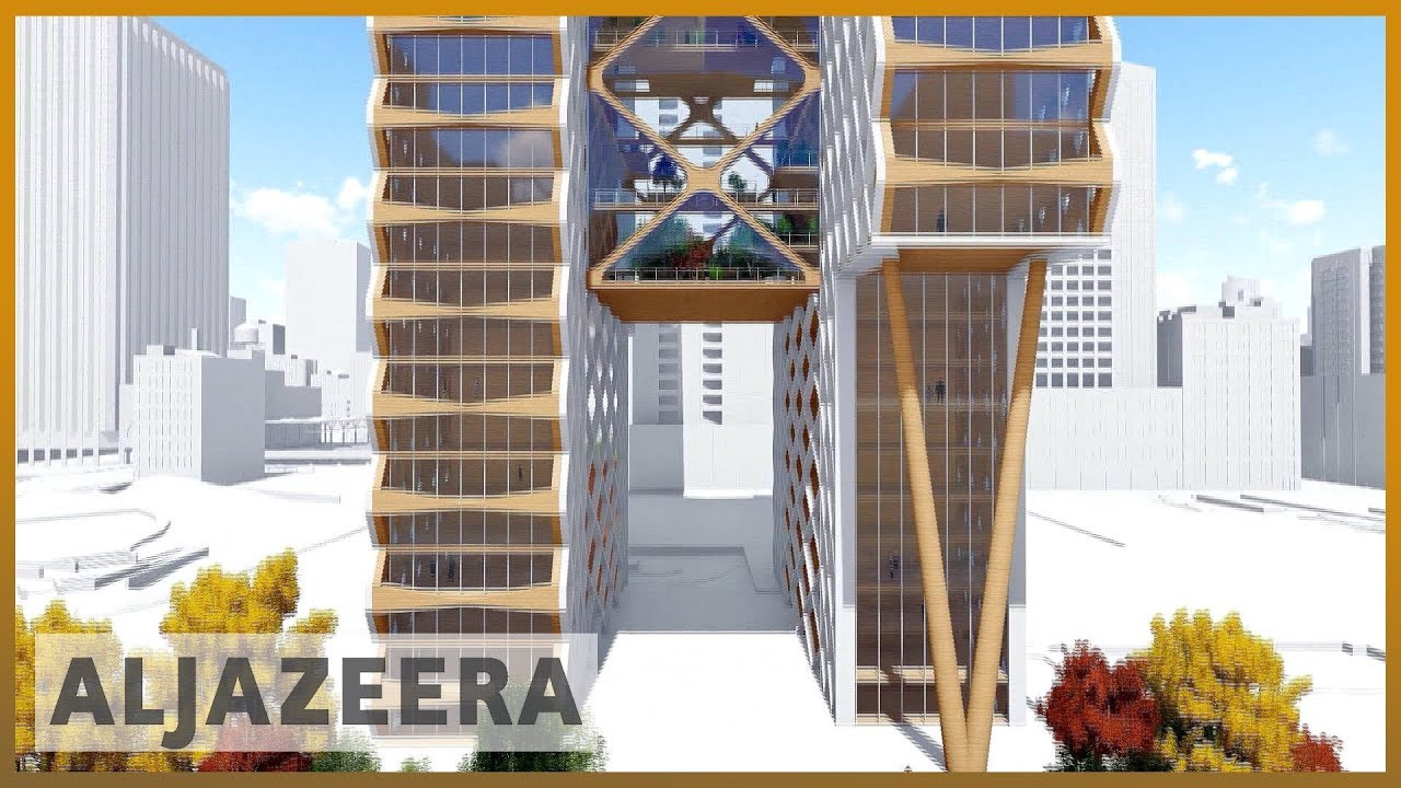 Wooden skyscrapers, the latest architecture revolution - YouTube