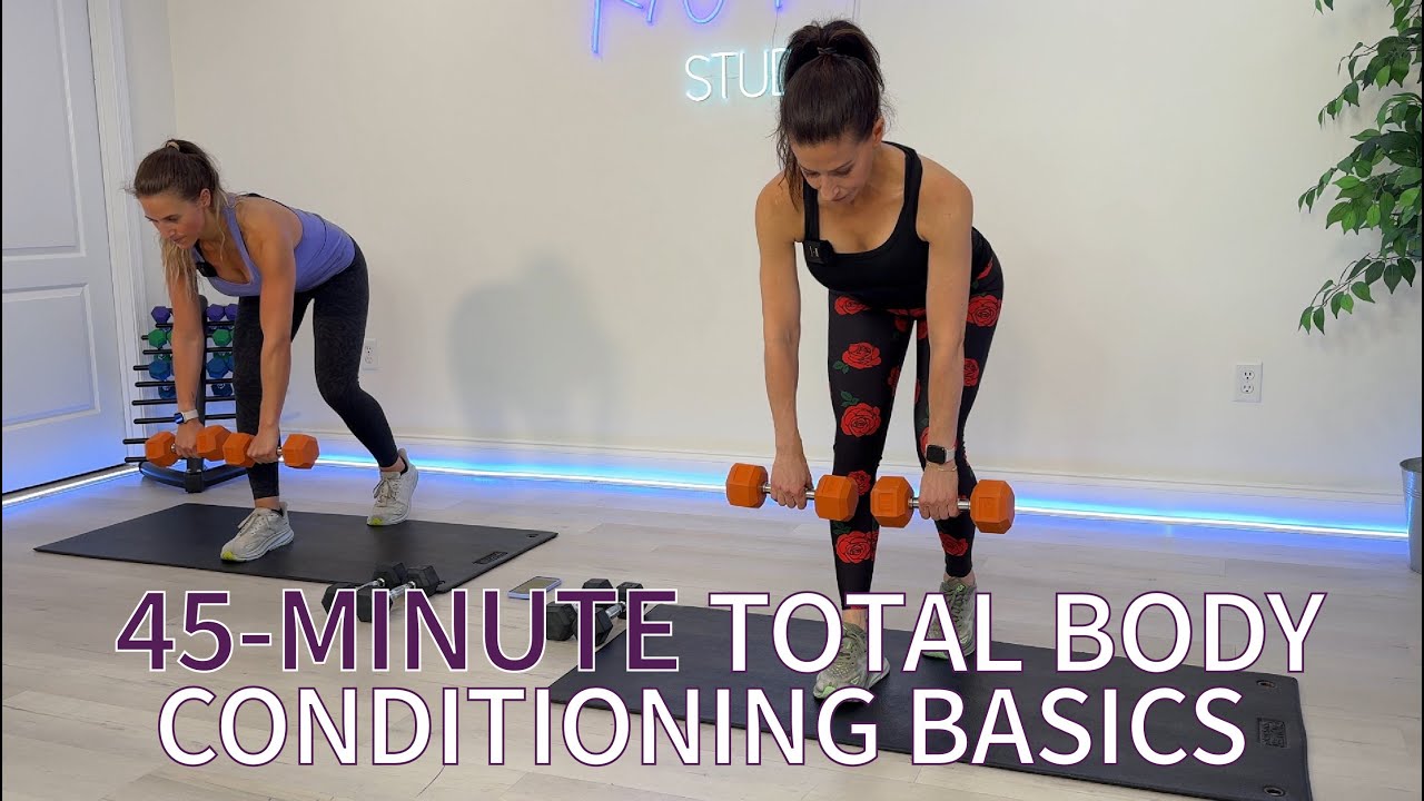 45-Minute Total Body Conditioning Basics - YouTube