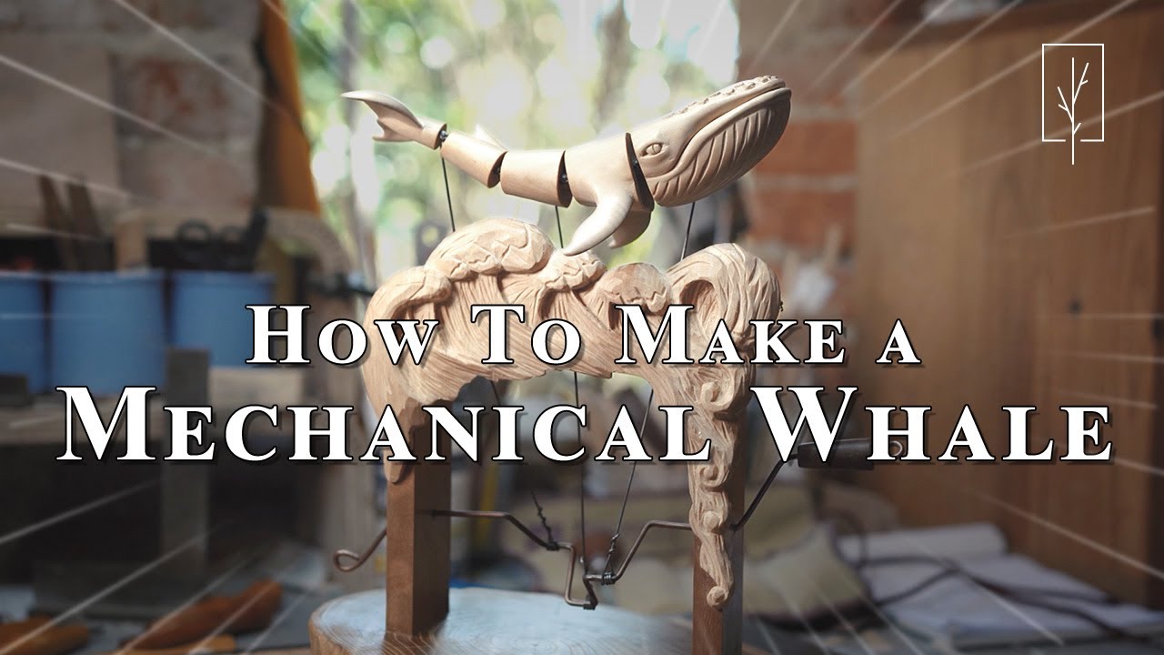How To Make a Mechanical Whale (automaton) - YouTube
