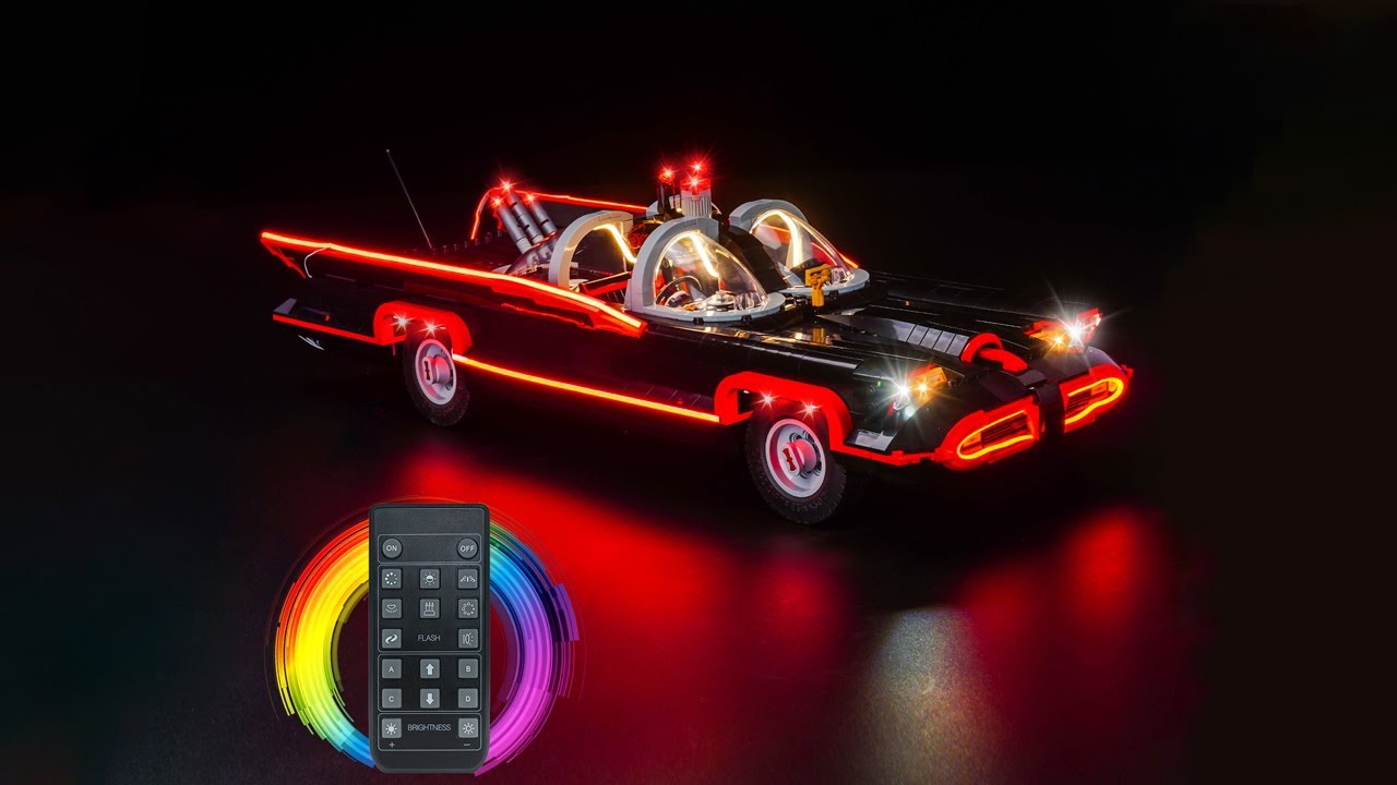 Light Kit for LEGO Batman™: The Classic TV Series Batmobile™ 76328 ...