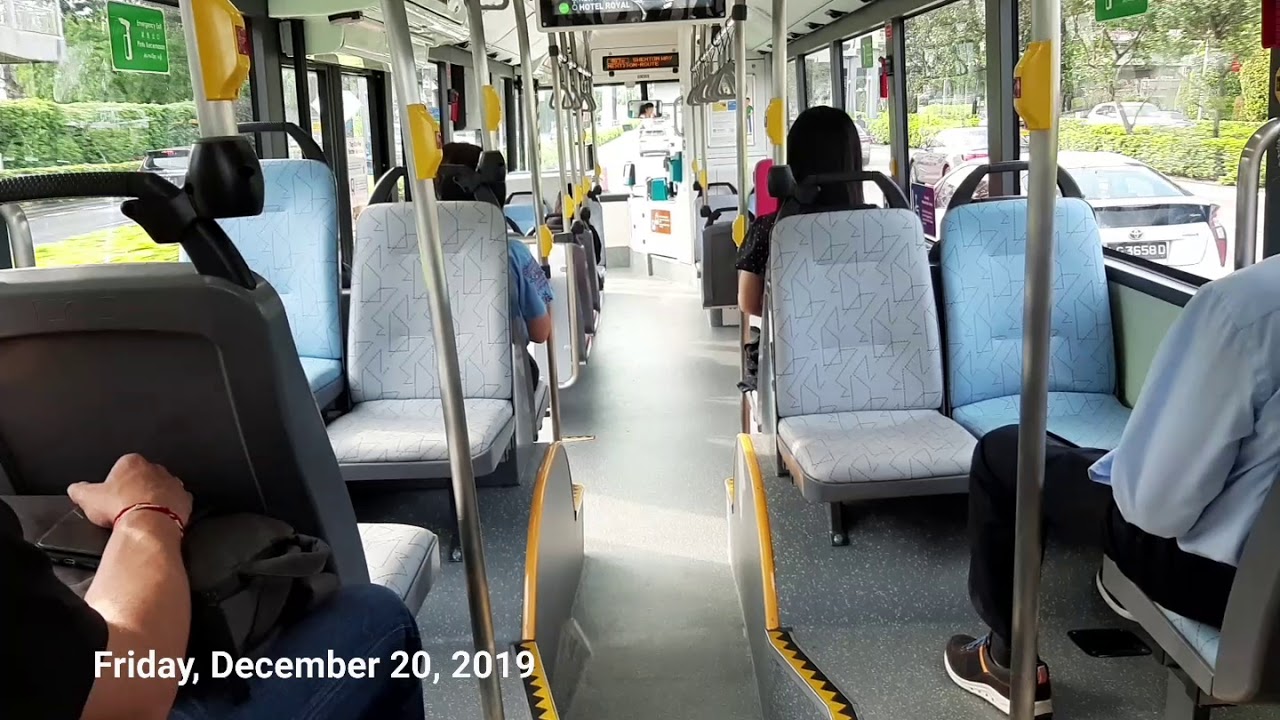 SMRT BUSES MAN A22 EURO 6 SG1803G SERVICE 167e FROM SEMBAWANG INT TO ...